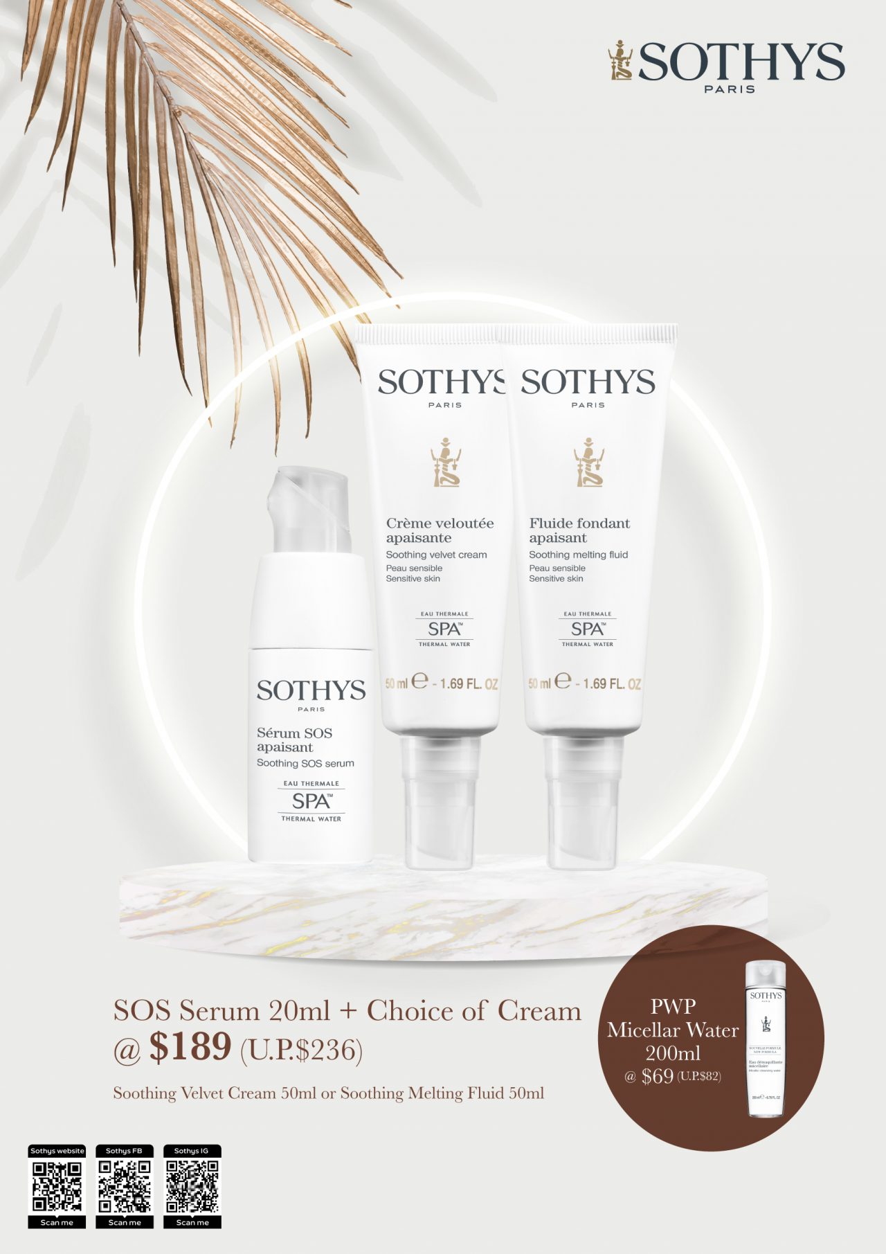 SOS Soothing Pair - SOTHYS